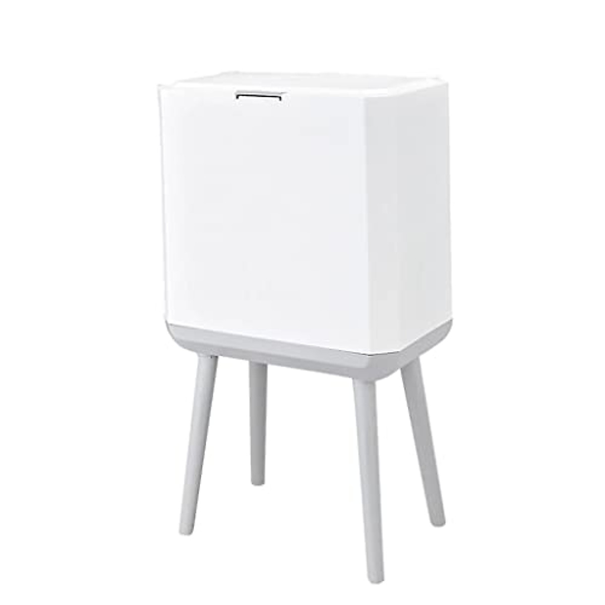 LIRUXUN Kitchen Trash Can Large-Capacity Push-Type Trash Can Household Trash Can Lid