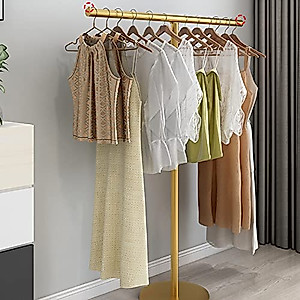 ZOUXIKOU Portable Industrial Pipe Clothing Rack - T-Shaped Metal Garment Rack for Hanging Clothes, Display Stand for Boutiques, Retail Shops, and Bedrooms