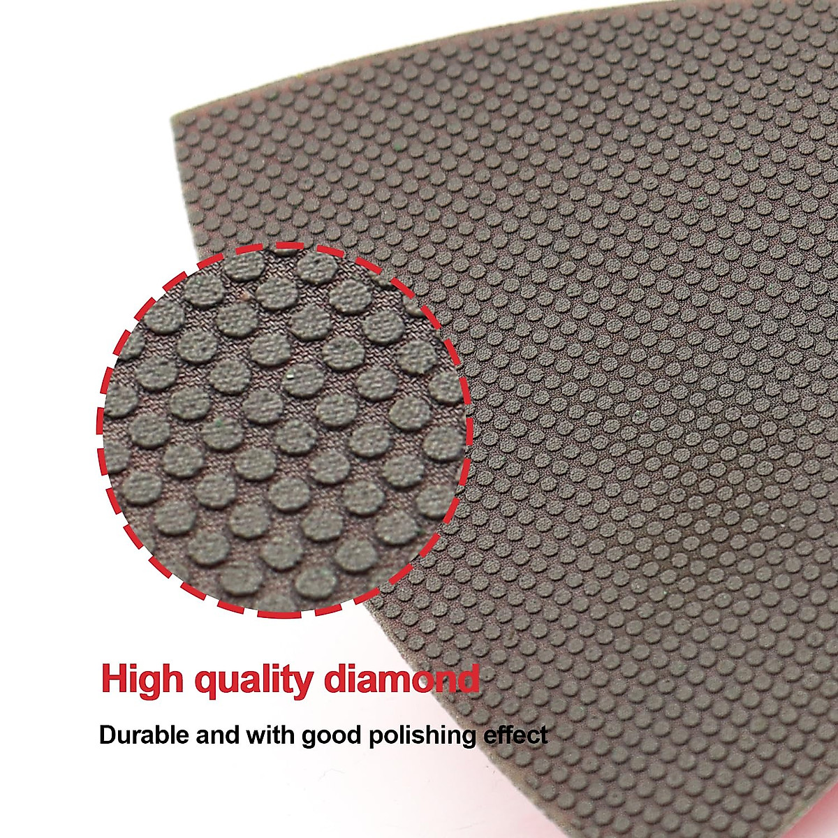 Triangular Diamond Polishing Pads 400Grit 3 Inch for Oscillating Tools Marble Granite Glass Stone Polishing by YDROWN (400Grit-2PCS)
