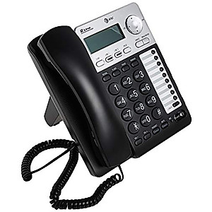 AT&T ML17929 2-Line Corded Telephone, Black