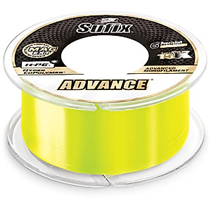 Sufix Advance Monofilament 17 lb Neon Lime - 330 Yds