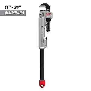 Milwaukee 48-22-7318 CHEATER 11 in. - 24 in. Aluminum Adaptable Pipe Wrench