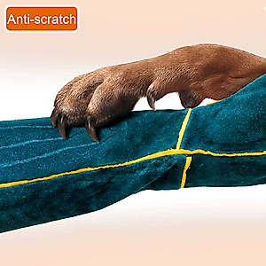 Hamiledyi Animal Handling Gloves,23.6in Bite Proof Anti-Scratch Protection Gloves,Pet Grooming/Nursing/Wildlife Rescue Safety Work Gloves for Reptiles Snakes Iguanas Cats Dogs Falcons.