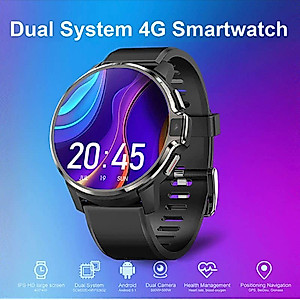 Dual System Android 9.1 Smart Watch 1GB+16GB 4G GPS WiFi Smart Watch Men Smartwatch with Camera Sim Supported