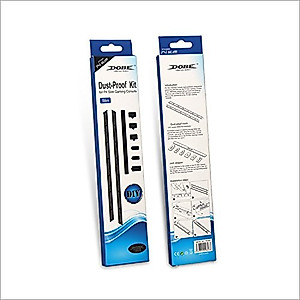 Dobe Slim PS4 System Dust Proof Kit Cover Set for Sony PlayStation 4 Slim Console