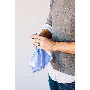 Ubbi Disposable Diaper Sacks, Lavender Scented, Easy-To-Tie Tabs, Diaper Disposal or Pet Waste Bags, 400 Count