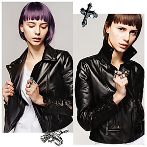 Gothic Ring 15Pcs Vintage Punk Rings for Men Women Snake Ring Dragon Open Rings Set Knuckle Stacking Ring Boho Finger Knuckle Rings