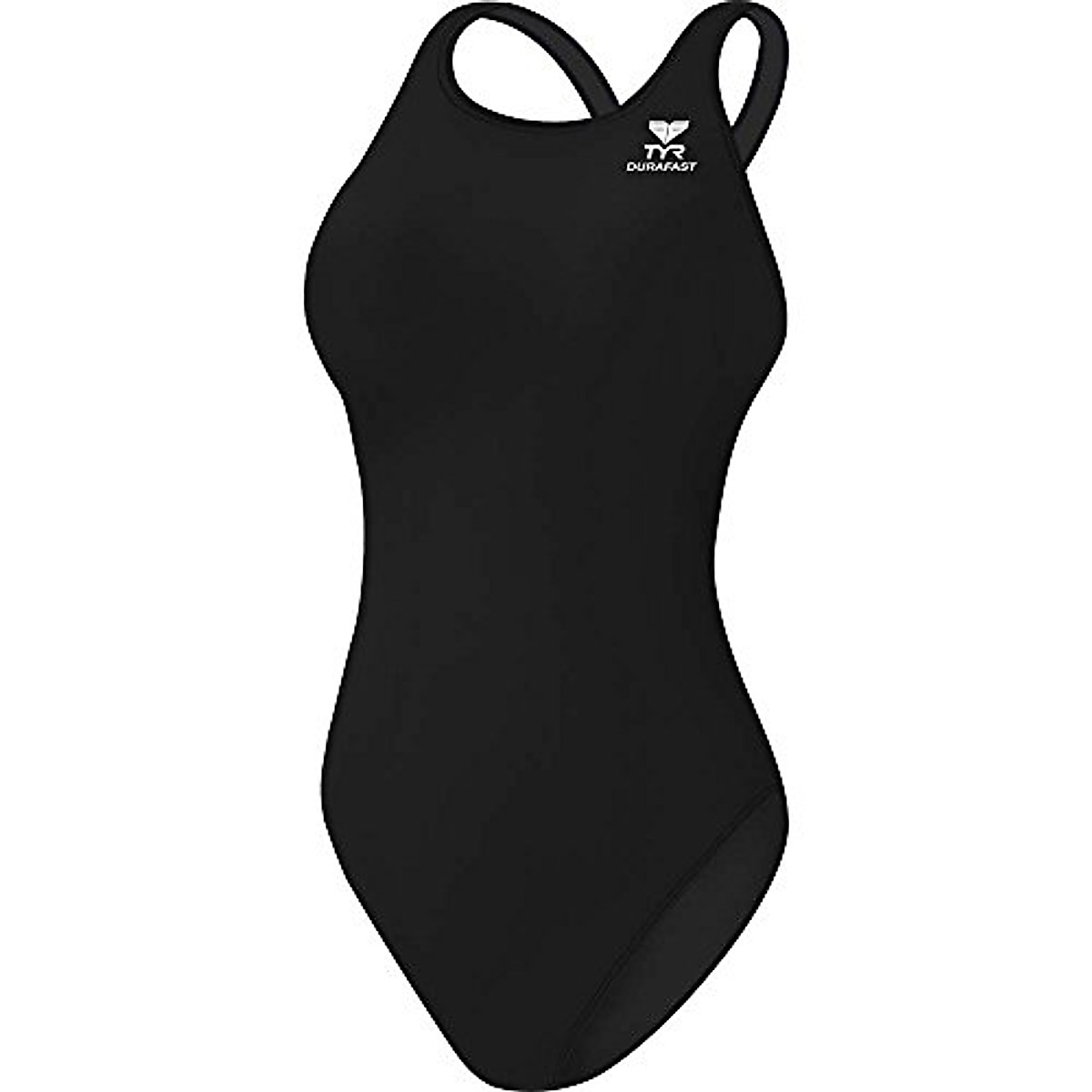 TYR Women's Standard Durafast Elite Maxfit Swimsuit, Black, Size 36