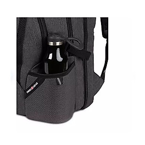 SwissGear ScanSmart Laptop Backpack, Fits Most 16" Notebook Computers, Swiss Gear Outdoor, Travel, School Bag Bookbag, Black Color