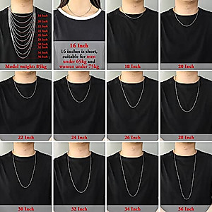 HolyFast Twist Chain Necklace - Stainless Steel Rope Jewelry for Men & Women