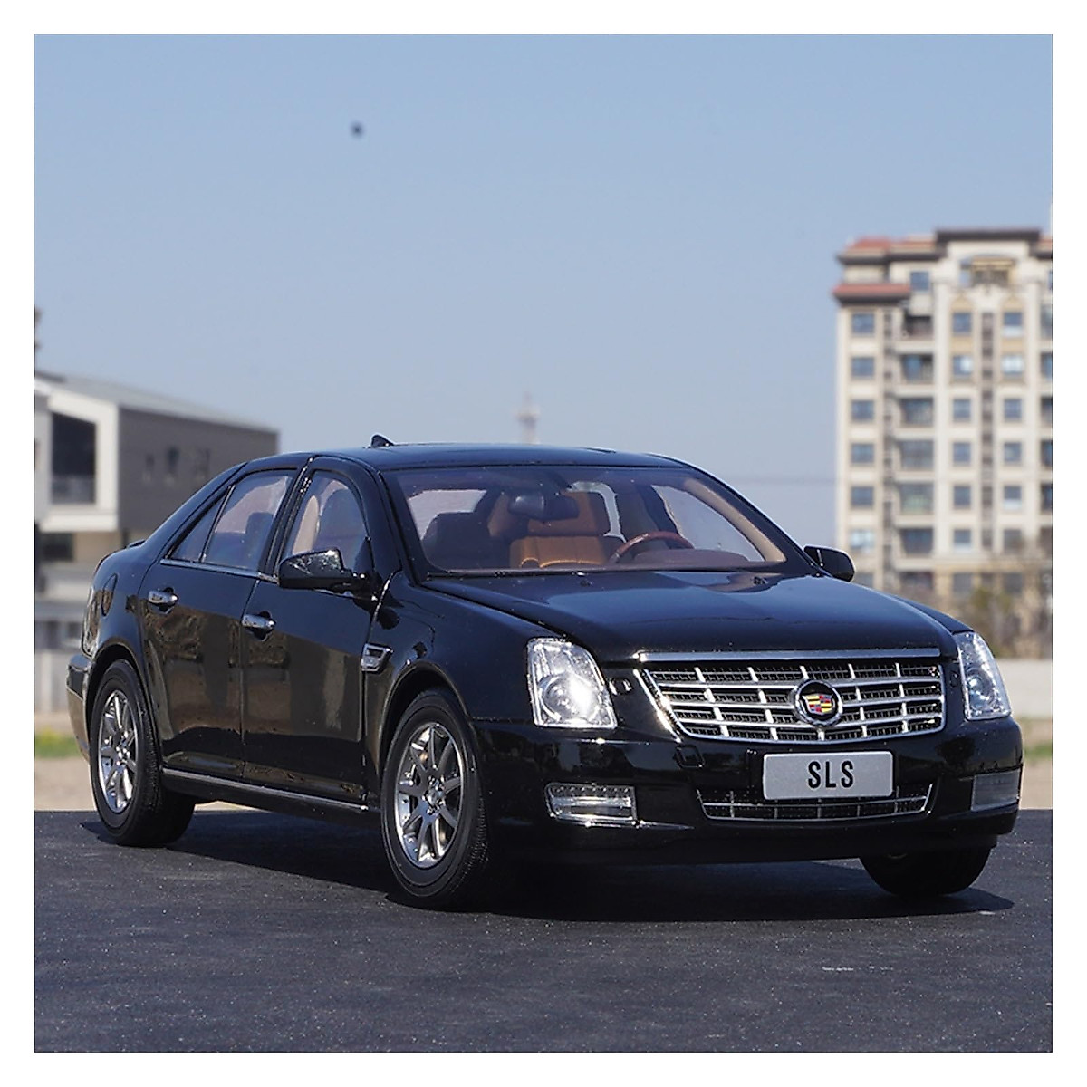 Alloy Resin Car Vehicle Model 1 18 Fit for Cadillac SLS Xts Static Diecast Scale Alloy Car Model Static Display Adult Collection Toys Festive Deluxe Gift (Color : B)