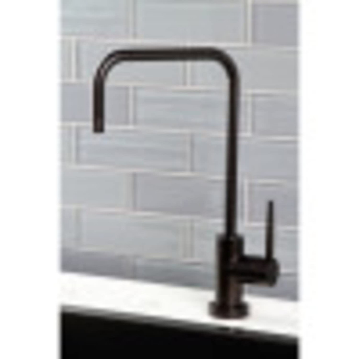 Kingston Brass KS6197NYL New York Single-Handle Cold Water Filtration Faucet, Brushed Brass
