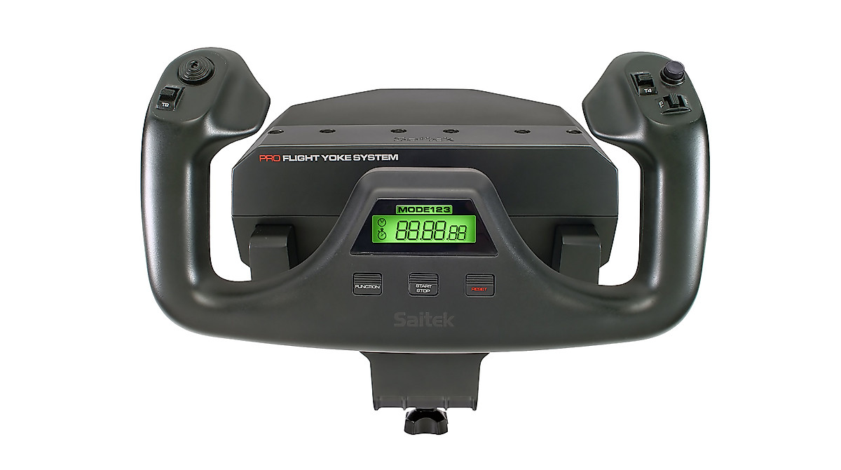 Logitech G PRO Flight Yoke System - Realistic Flight Simulation Gear
