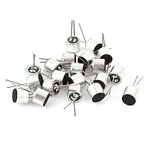 uxcell 20 Pieces -50dB 2.2K Ohm Uni-Directional Electret Condenser Microphone
