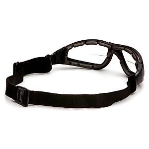 Pyramex XSG Reader Safety Glasses, Black Frame/Clear Anti-Fog + 2.0 Lens