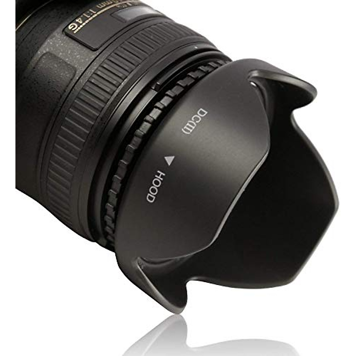 58mm Digital Tulip Flower Lens Hood for Canon Rebel T5, T6, T6i, T7i, T8i, EOS 80D, EOS 90D, EOS 77D, SL3 Cameras with Canon EF-S 18-55mm is STM Lens