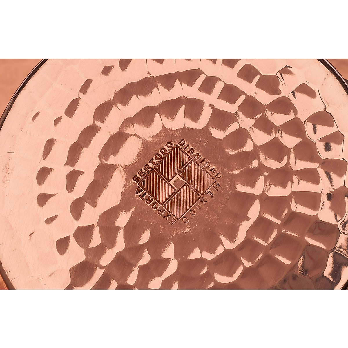 Sertodo Copper Boston Maraka Cocktail Shaker Set, Hand Hammered 100% Pure Copper, 18 oz Cup, 30 oz Cup