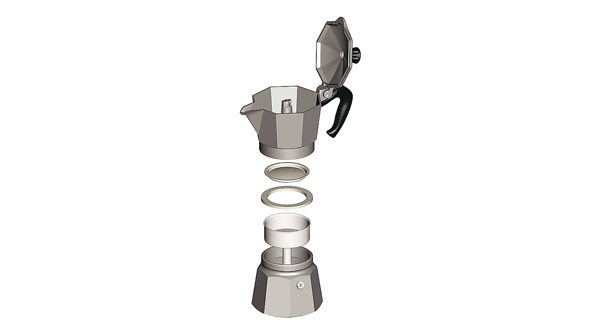 Bialetti 6800 Moka Express - Perfect 6-Cup Espresso Maker