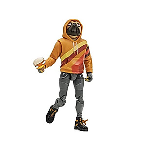 FORTNITE DOGGO (EMOTE Series) - 4-inch Articulated Figure with Lil’ Treat Emote Vehicle and Snow Pop Accessory