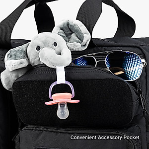 Tactical Baby Gear Deuce 3.0 Tactical Diaper Bag with Changing Mat (Coyote Brown)