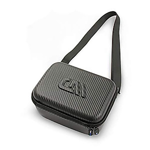 CASEMATIX Travel Carry Case Compatible with Square Terminal Reader, Printer Paper and Accessories with Adjustable Shoulder Strap, Case Only