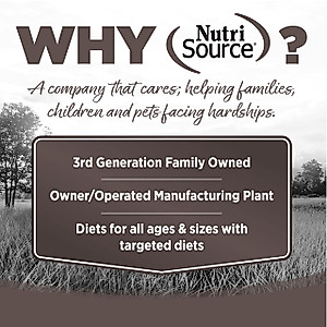 NutriSource High Plains Select Grain-Free Dog Food, Made with Beef, Trout and Turkey Meal, 15LB, Dry Dog Food