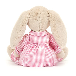 Jellycat Lottie Bunny Bedtime Stuffed Animal, 11 inches | Rabbit & Bunny Plush Toy | Classic Children's Gift