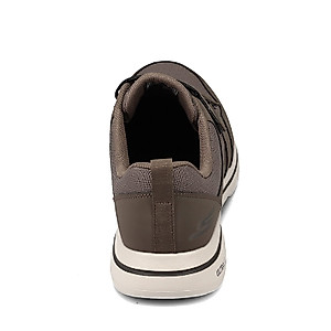 Skechers Men's Gowalk-Athletic Hook and Loop Walking Shoes | Two Strap Sneakers | Air-Cooled Foam, Khaki, 9 X-Wide