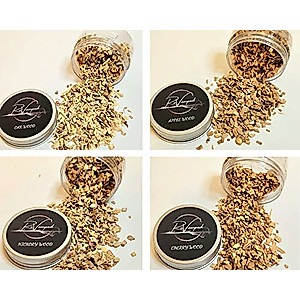 Hello_ReVamped Cocktail Smoker Kit with Torch , Whiskey Included Mixer Four Kinds of Wood Chips Bourbon Drink Infuser for Infused Cocktails, Black, (CS200)