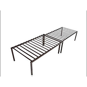 Shelf Organizer 4 piece Extendable Bronze - Smart Design