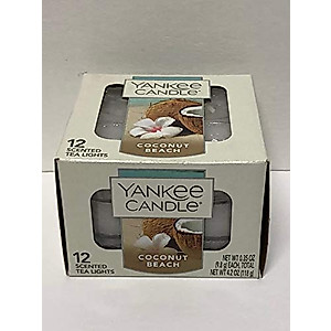 Yankee Candle Coconut Beach 12 Tea Lights