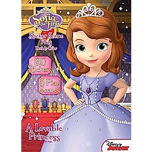 Disney Junior Sofia the First: A Lovable Princess Sticker Book