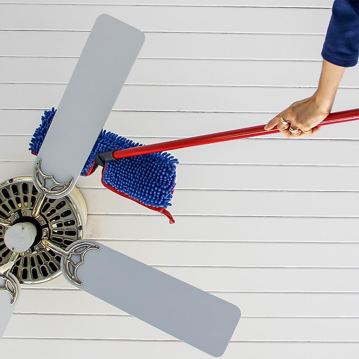 O-Cedar Dual Action Microfiber Flip Mop Refill, Dust/Microfiber Flat Mop Refill, 1 CT (Pack of 2) …