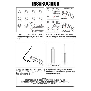 Magitaco Face Jewels Eye Gems Rhinestone Stickers Makeup Rhinestones for Eyes Self Adhesive Rhinestones Rainbow Crystal Body Nail Face Gems Stick On for Women