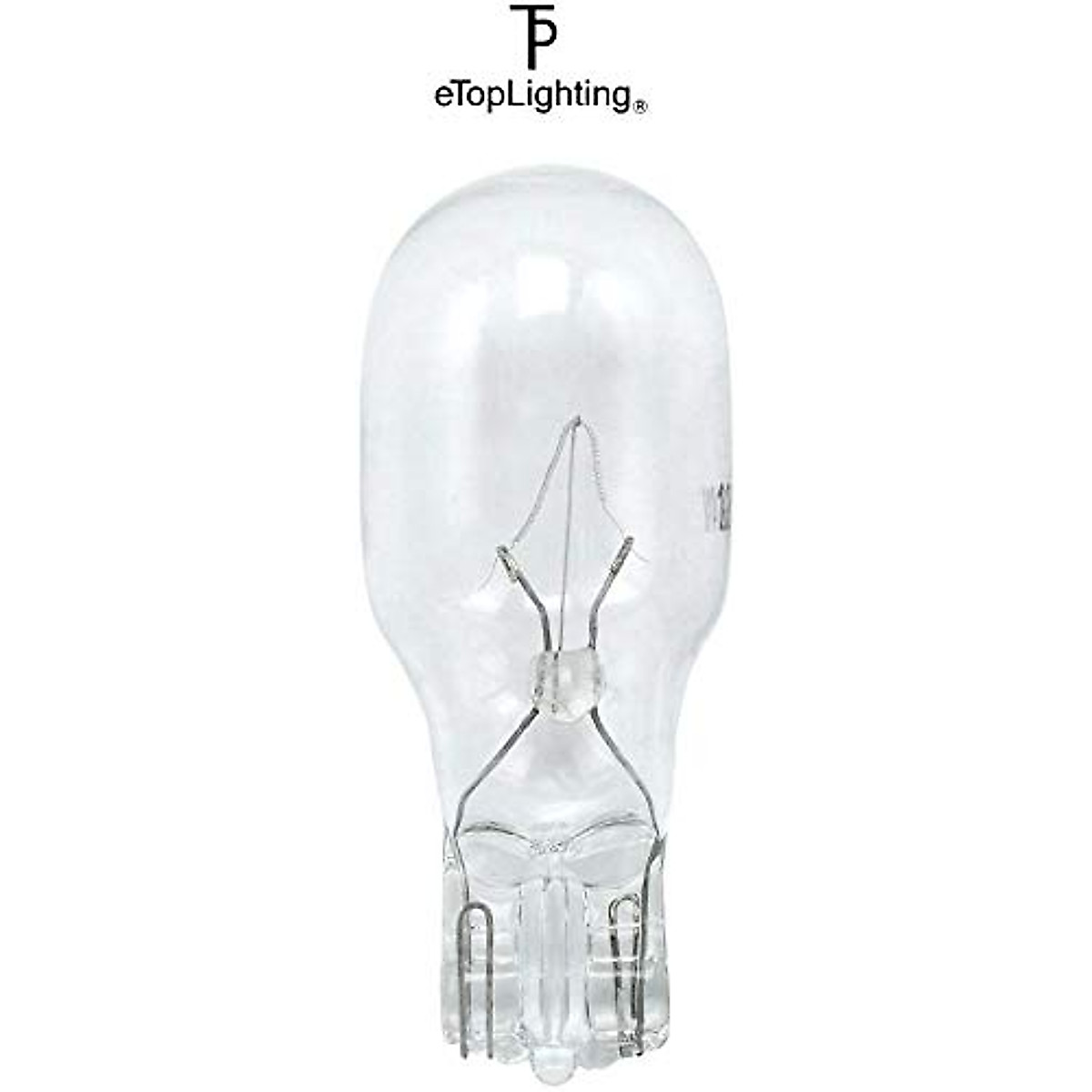 eTopLighting (10 Bulbs, 12V 4W Low Voltage T5 Wedge Base Replacement Bulb, 12 Volts 4 Watts