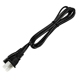 HQRP AC Power Cord Compatible with Bose Wave SoundTouch Music System Mains Cable Sound-Touch, Black