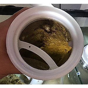 AquaticHI 4 Pack Felt Filter Socks, 200 Micron, 4 Inch Ring by 10.5 Inch Long, for Freshwater/Saltwater Aquariums, Ponds, Use in Sumps/Overflows