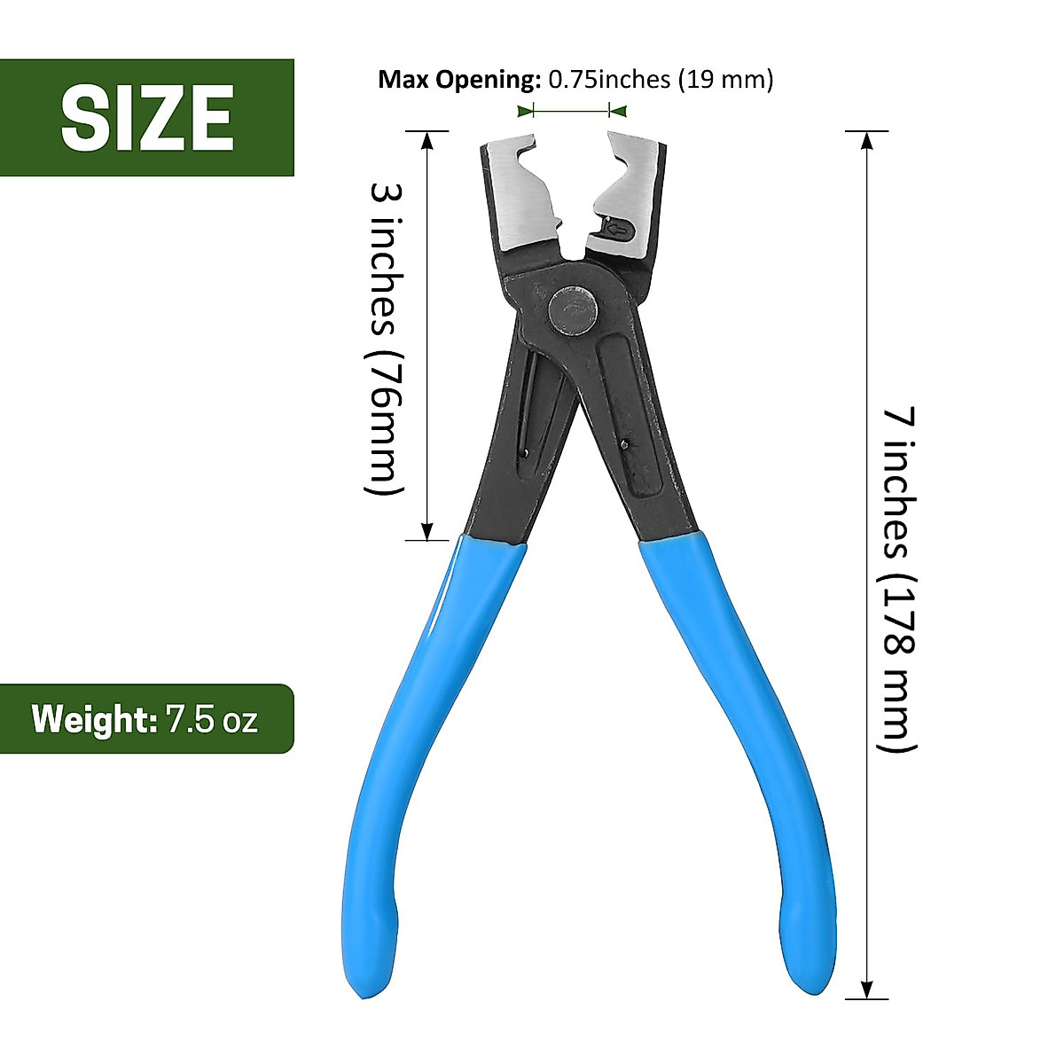 Clic-R Type Collar Pliers，Hose Clamp Pliers Clic，CV Boot Clamp pliers for Mercedes-Benz BMW Audi VW