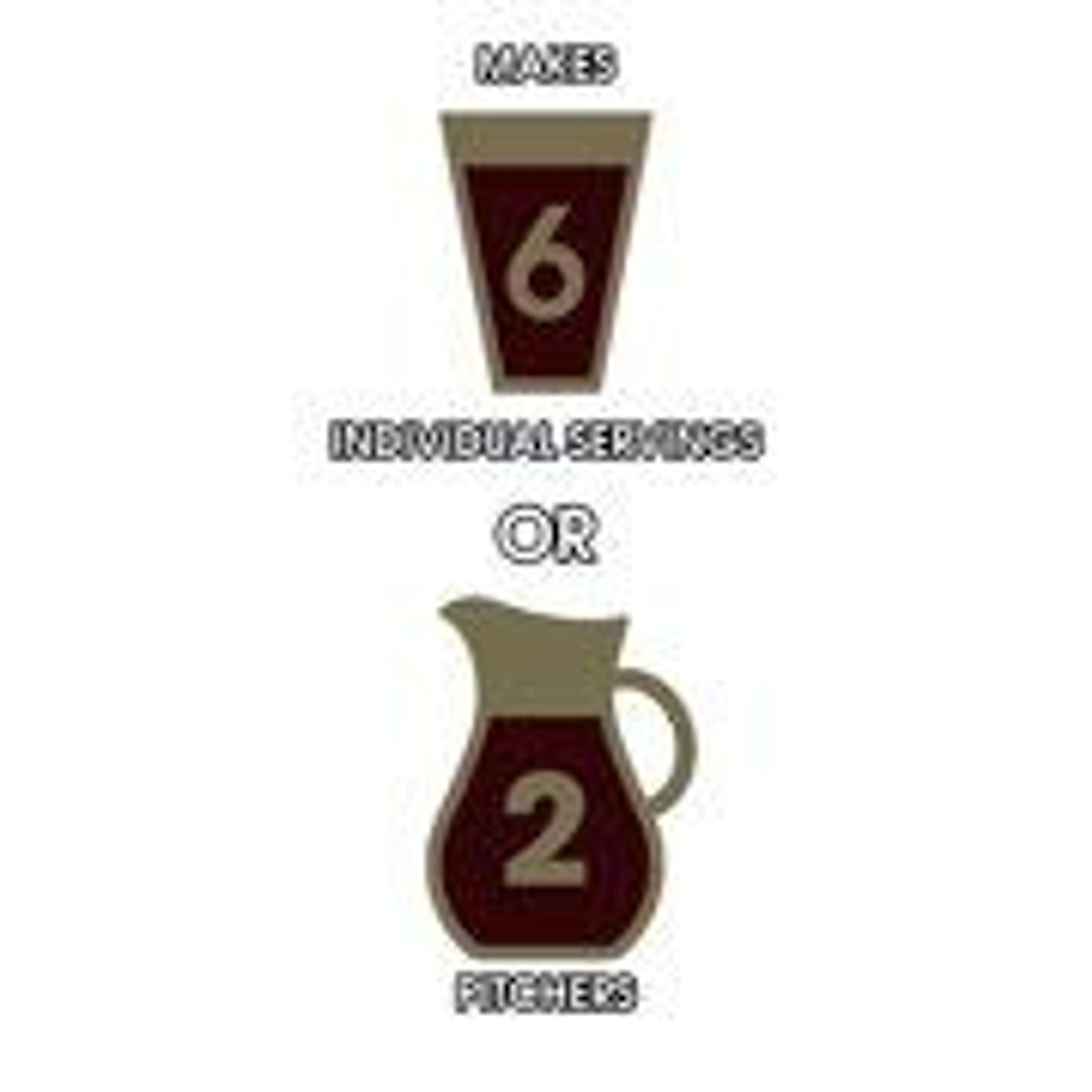 Great Value Cold Brew Coffee Packs, Donut Shop, 6 oz, 6 Count (Pack of 2)