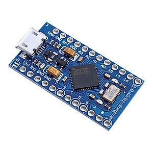 Teyleten Robot Pro Micro Atmega32U4 5V 16MHz Module Board Micro USB Pro Micro Development Board Microcontroller 3pcs