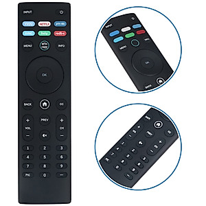 New XRT140 Replacement Remote Control fit for Vizio D-Series LED Smart TV D24f4-J01 D24F-J09 D24h-G9 D24H-J09 D32f4-J01 D32F-J04 D32h-G9 D32H-J09 D40F-J09 D43F-J04 FV435-H1 V605-G3