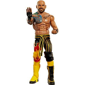 Mattel WWE Ricochet Elite Collection Action Figure, Deluxe Articulation & Life-like Detail with Iconic Accessories, 6-inch