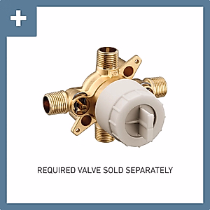 Moen UT3293EPBG Align M-CORE 3-Series 1-Handle Eco-Performance Tub and Shower Trim Kit, Valve Required, Brushed Gold