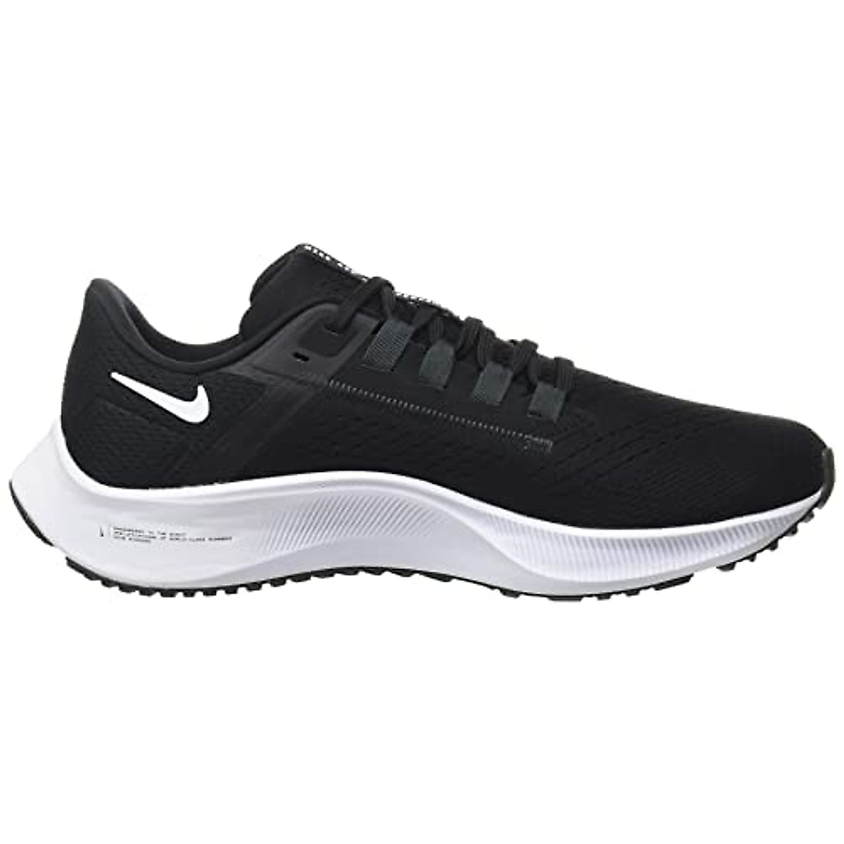 Nike Women's Air Zoom Pegasus 38 Running Shoe, CW7358-002 (Black/White, Numeric_11)