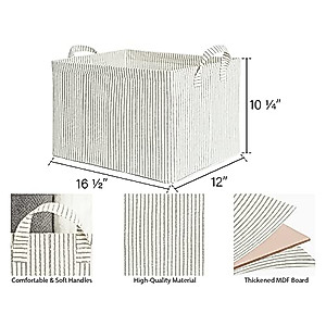 StorageWorks Two 3-Shelf Separable Closet Hanging Shelves with 2-Pack Storage Bins