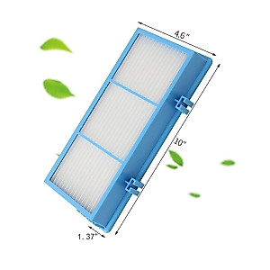 Gazeer 10 Pcs True HEPA Replacement Filters for Holmes Aer1 Series Total Air Filter Replacement Filters for HAPF30AT and HAP242-NUC