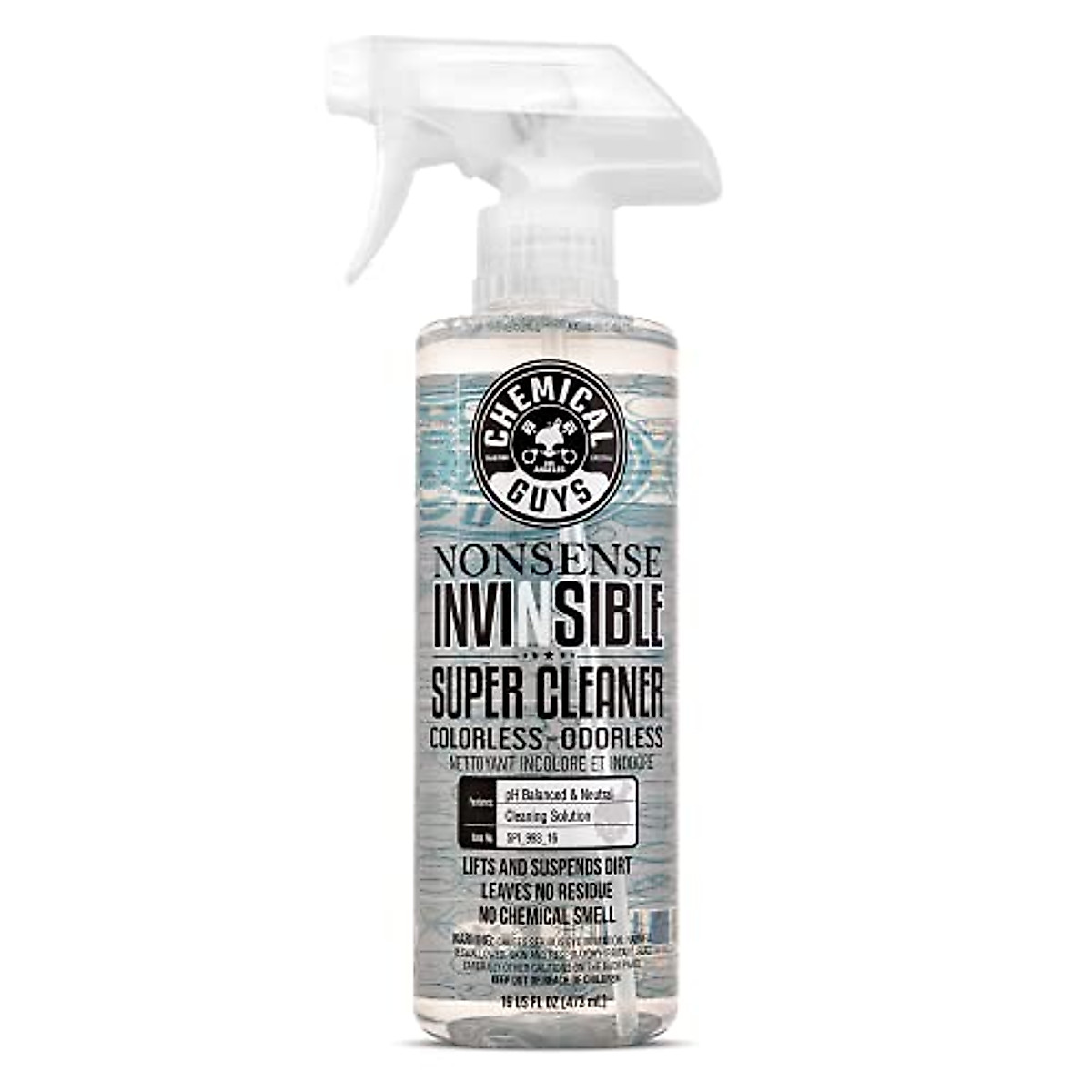Chemical Guys TVD_107_1603 V.R.P. Vinyl, Rubber and Plastic Non-Greasy Dry-to-The-Touch Long Lasting Super Shine Dressing for Tires, 16 fl oz & SPI_993_16 Nonsense All Surface Cleaner 16 fl. Oz
