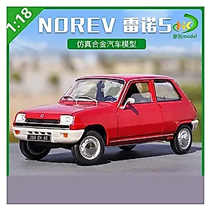 Scale Models 1 18 for Renault 5 Alpine 1976 Alloy Diecast Model Simulation Static Car Ornament Fashion Men Gift Mini Vehicles