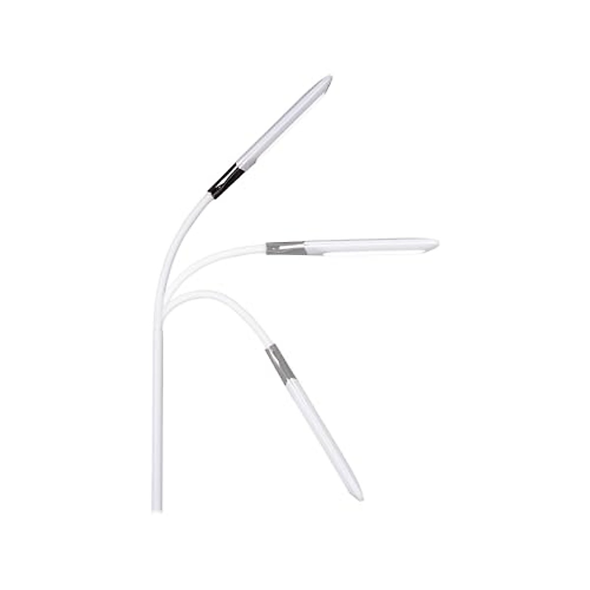 OttLite Enhance LED Sanitizing Desk Lamp with USB Charging – Eliminates up to 99.9% of Bacteria, Touch Activated, Flexible Neck, Modern Light for Reading, Crafting & Office Desktop