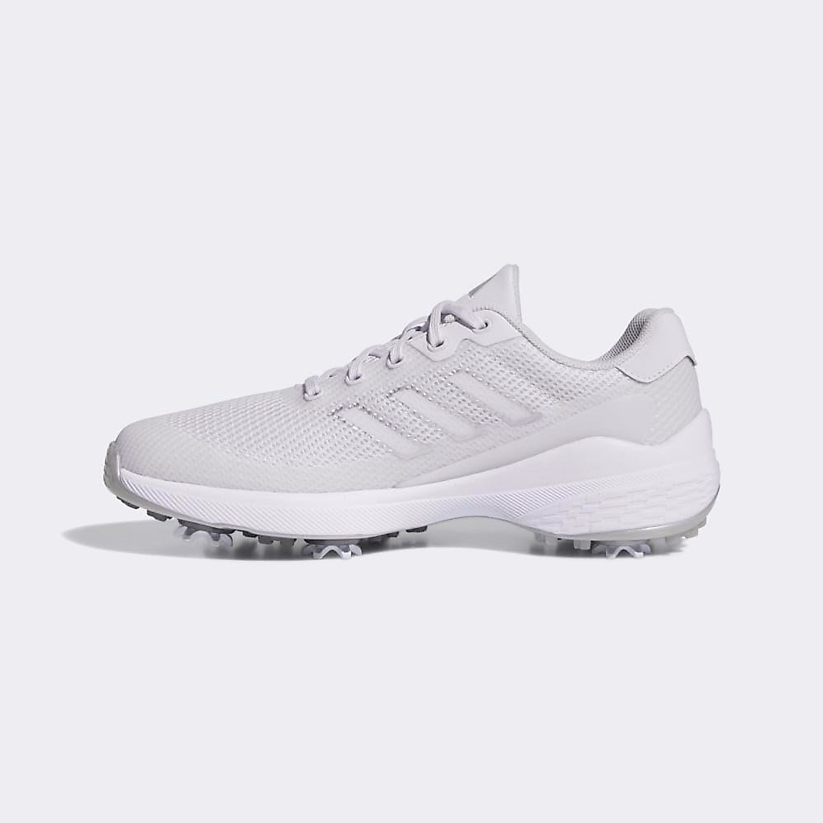 adidas Men's ZG23 Vent Golf Shoes, Dash Grey/Footwear White/Silver Metallic, 10.5